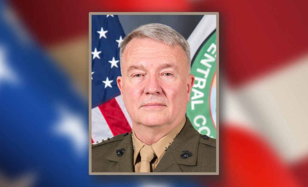 General Frank McKenzie, USMC, Commander, United States Central Command ...