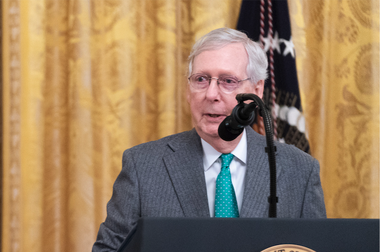 Senate Majority Leader Calls out American Mayors | The Presidential ...