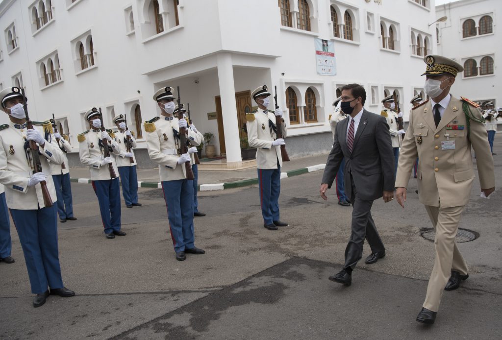 Defense Secretary Signs Military Agreement with Morocco | The ...