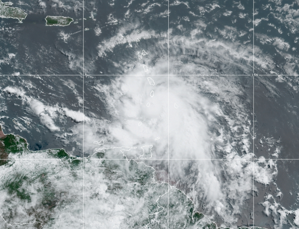 First Atlantic Hurricane Strengthens Off Florida | The Presidential ...